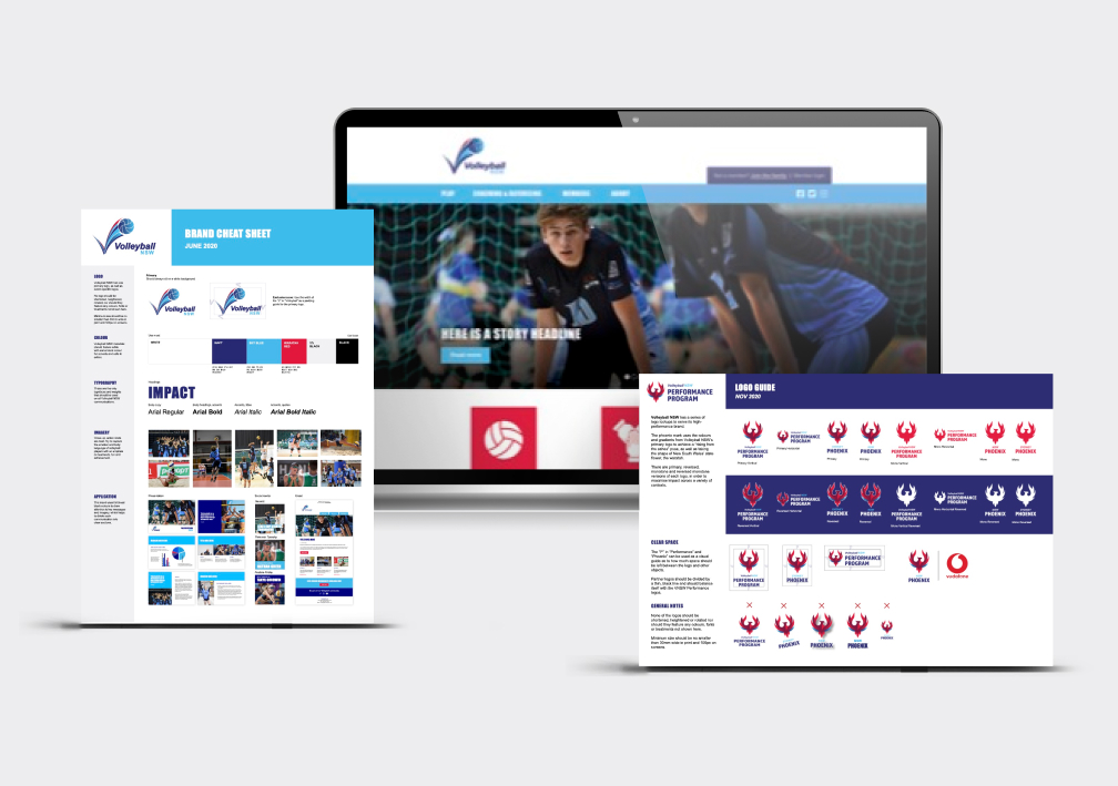 Brand Relaunch Volleyball NSW | Case Study | Tortoise & Hare